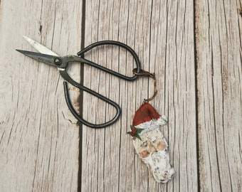 Vintage, Santa, Claus, Christmas, Scissor Fob, Needle Minder, Frogger ...
