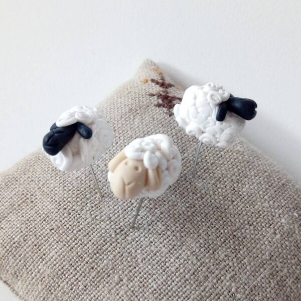 Sheep Pin - Etsy