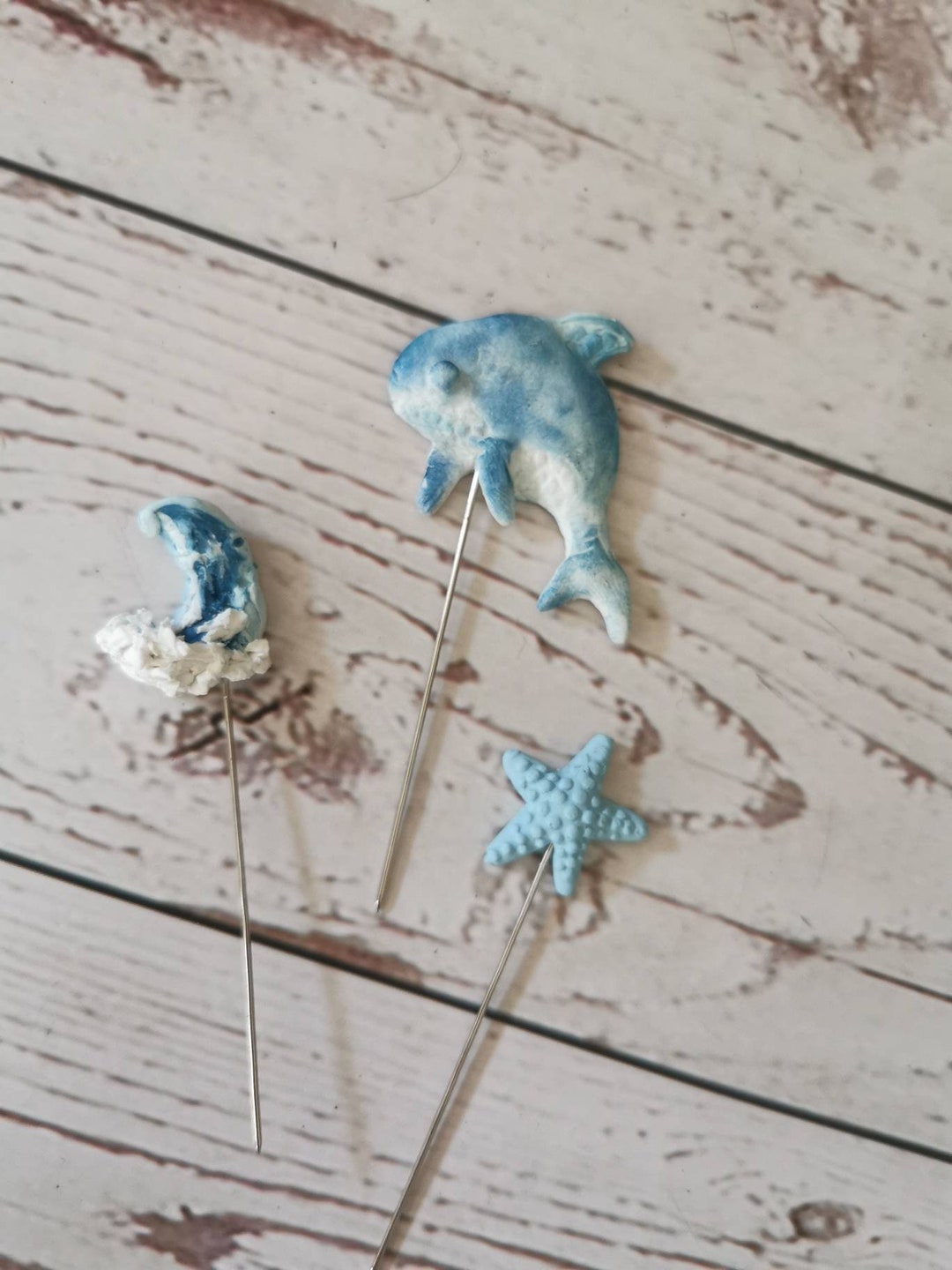 Decorative Sewing Pins blue Whale - Etsy