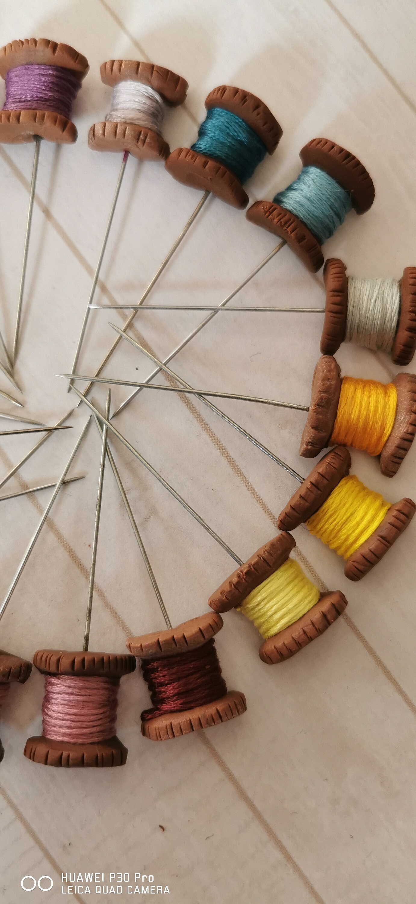 Decorative Sewing Pins Dmc Thread A | Etsy