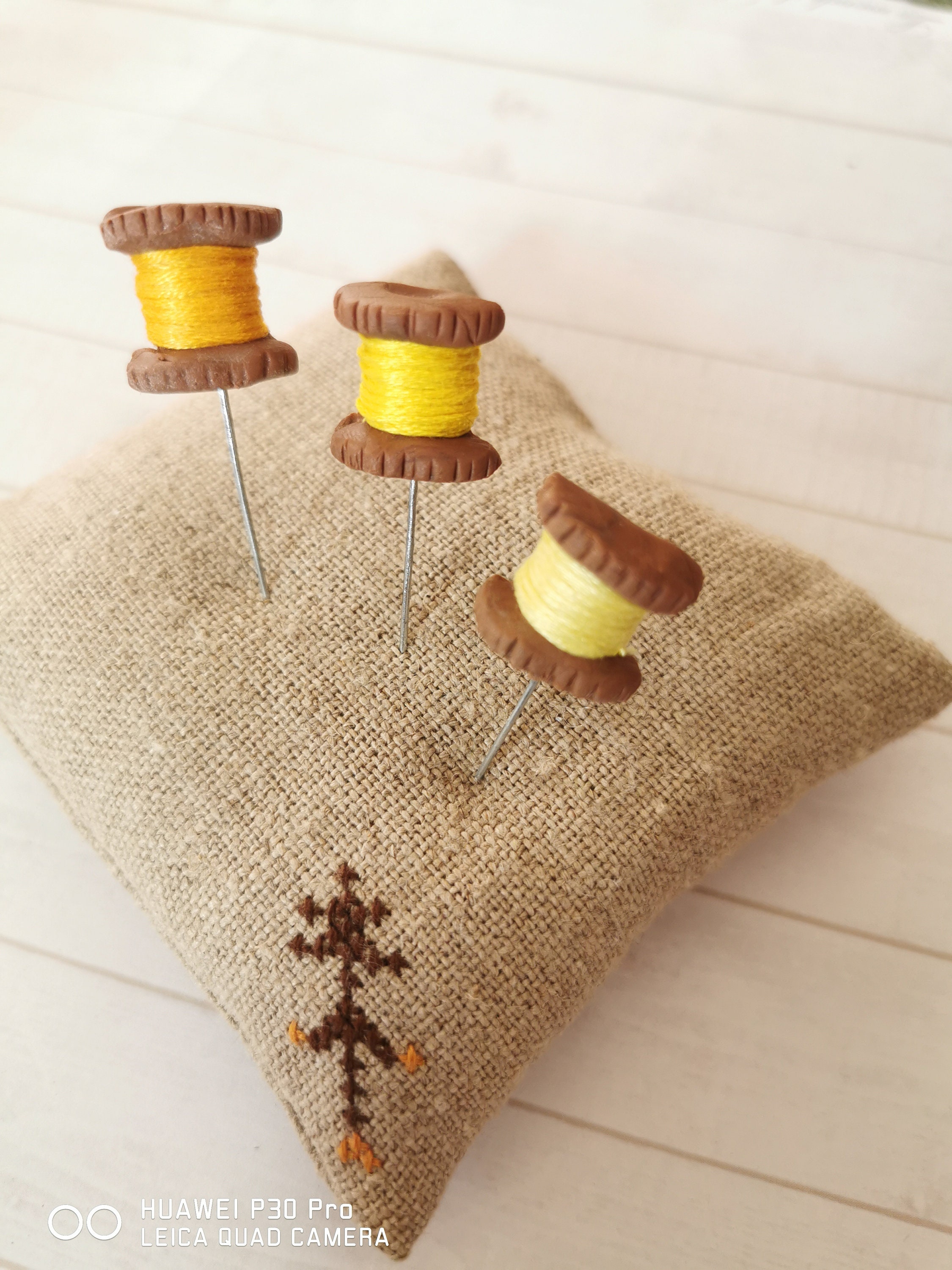 Decorative Sewing Pins Dmc Thread A | Etsy