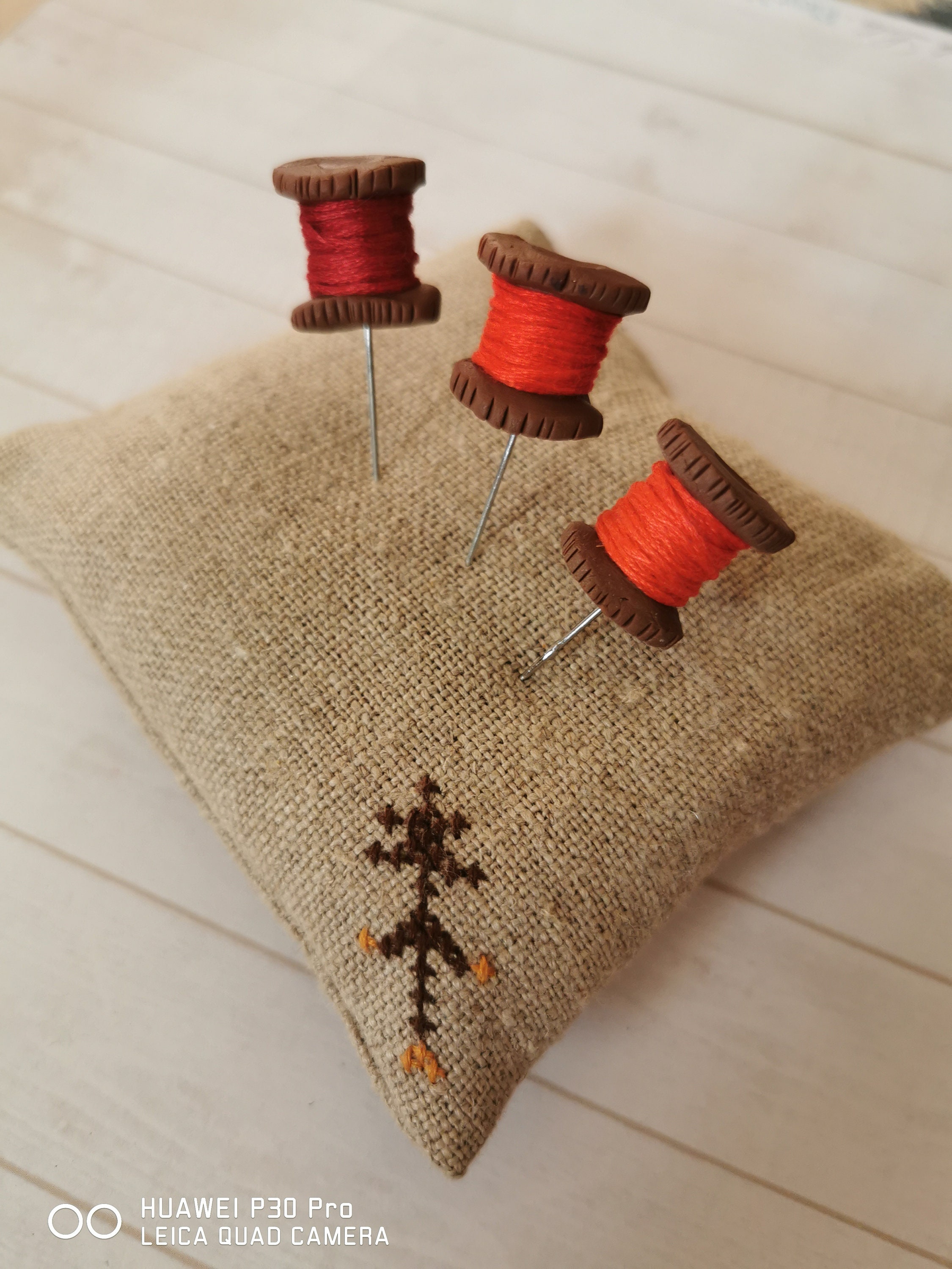 Decorative Sewing Pins Dmc Thread A - Etsy