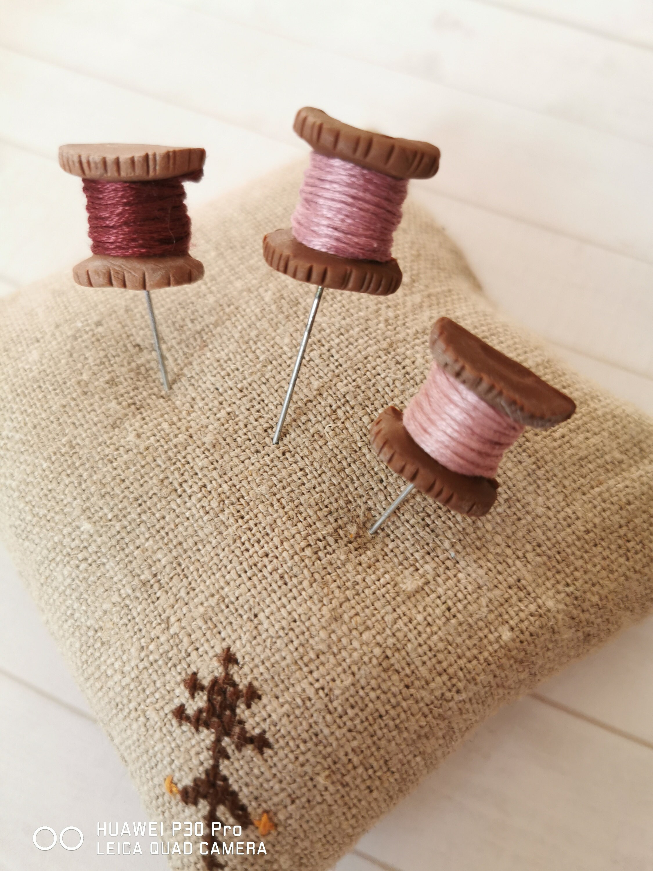 Decorative Sewing Pins Dmc Thread A - Etsy