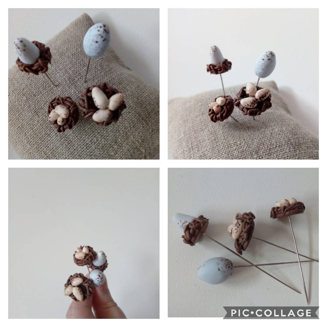 Easter Eggs Handmade Pins. - Etsy