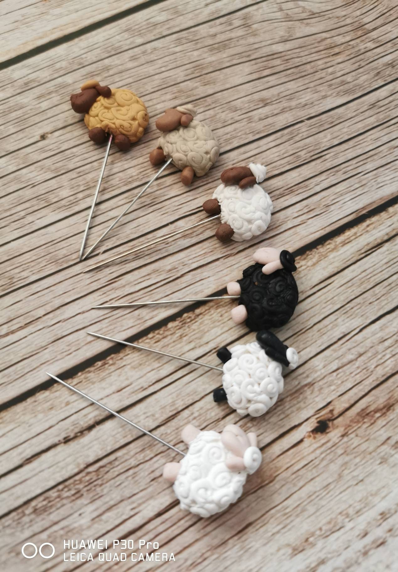 Decorative Sewing Pins Sheep. - Etsy