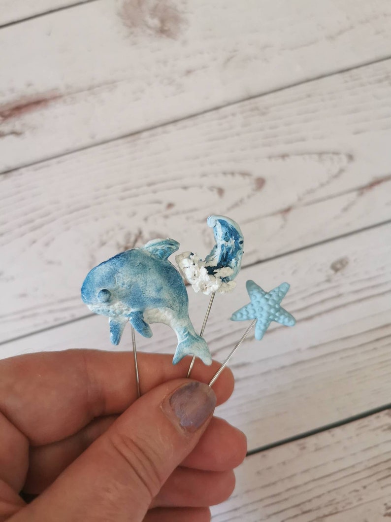 Decorative Sewing Pins blue Whale - Etsy