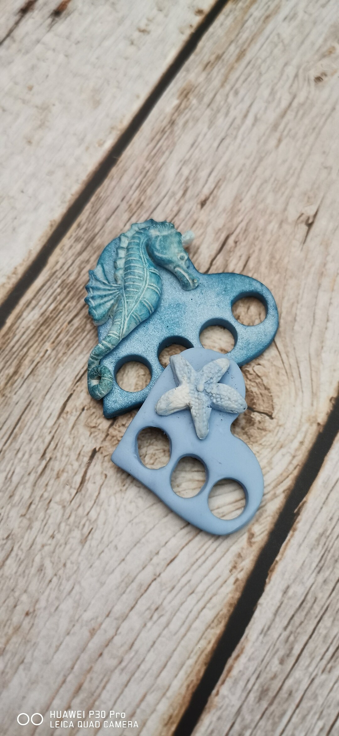 Sea Life Clay Thread Floss Organiser, for Cross Stitch or Embroidery - Etsy