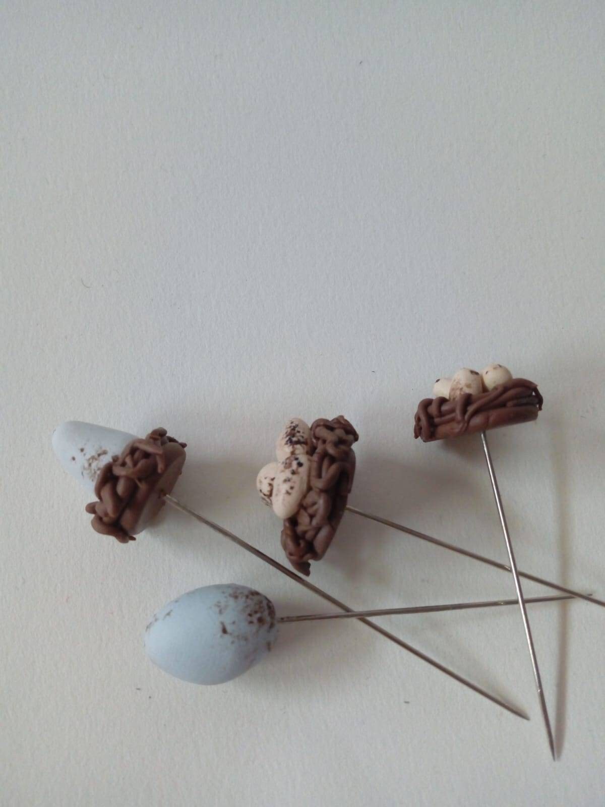 Easter Eggs Handmade Pins. - Etsy