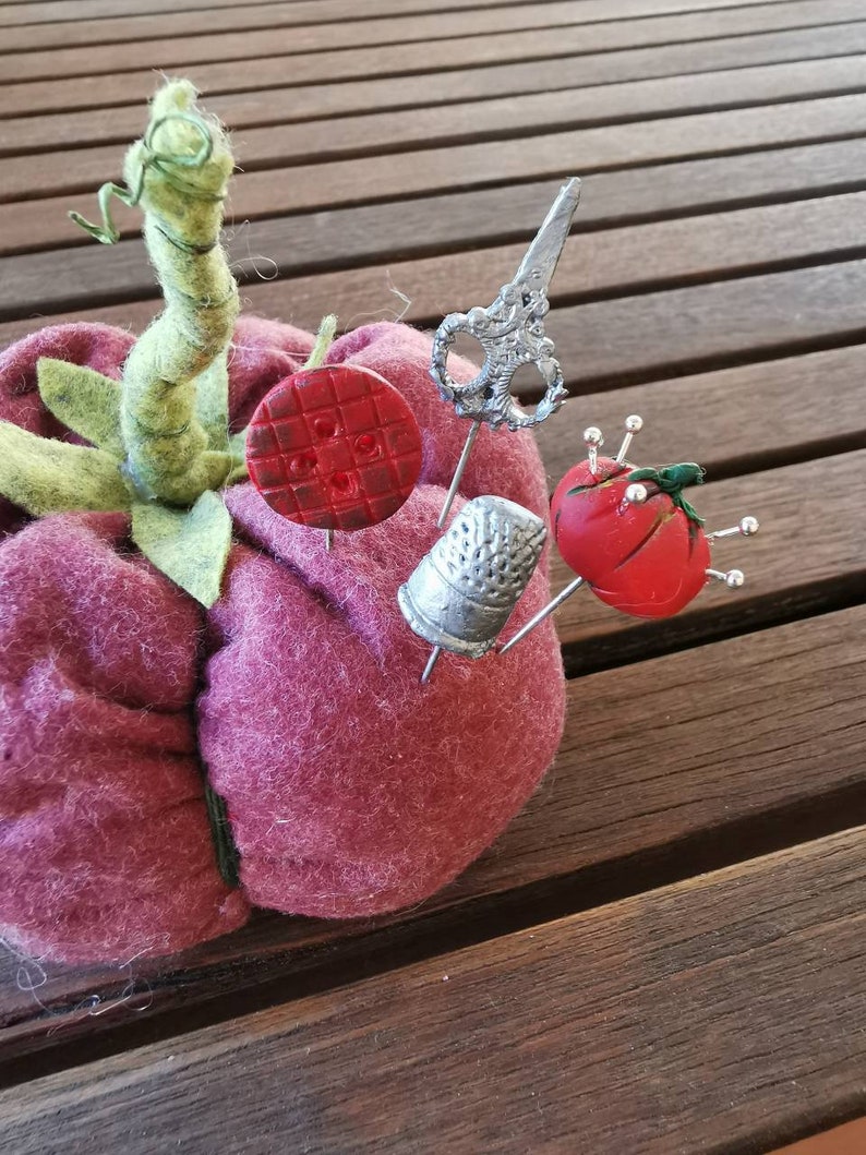 Decorative Sewing Pins tomato Sew Sew | Etsy