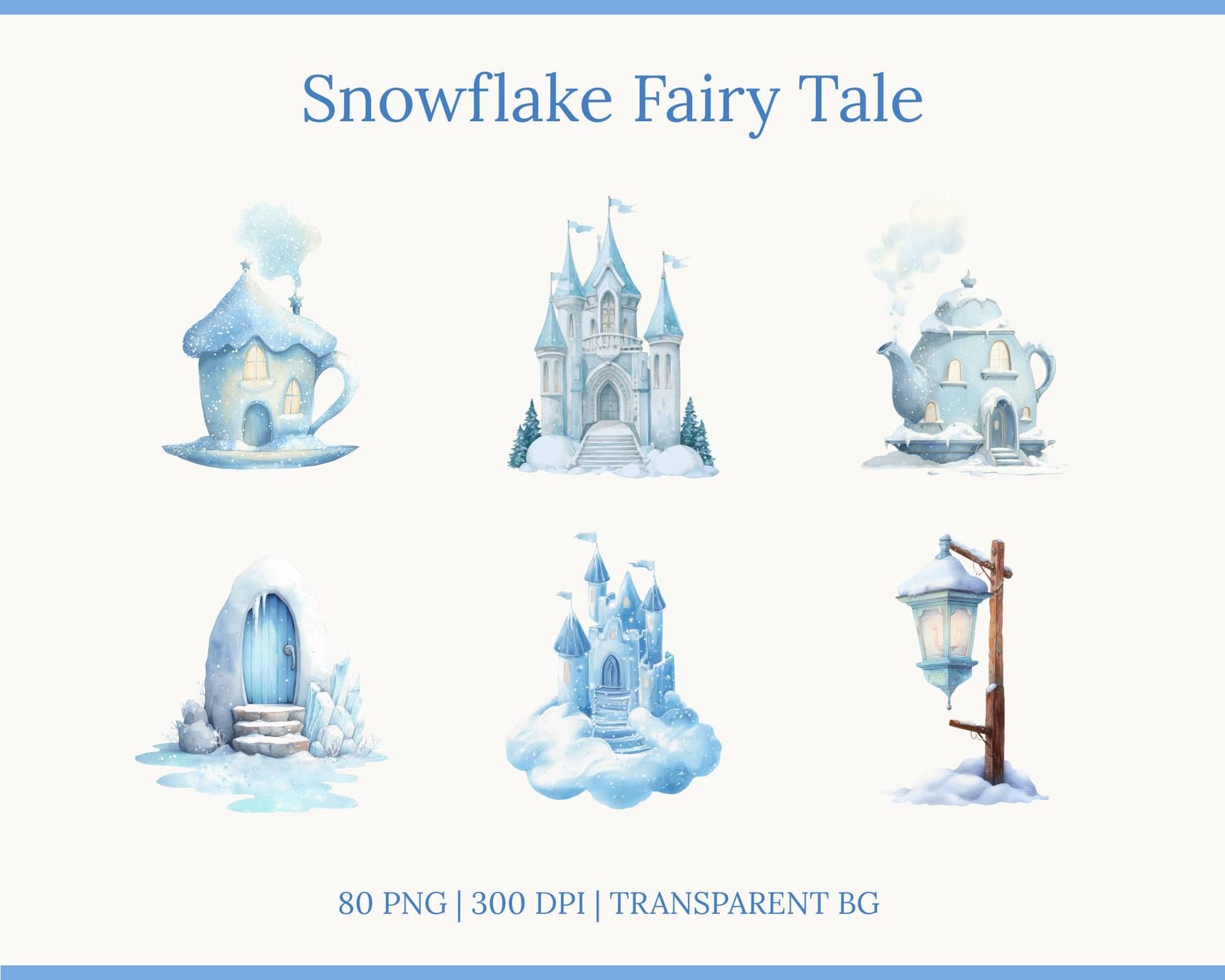 Winter Fairy Clipart, Snow Fairy Tale PNG, Winter Princess, Animals ...