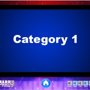 Blank Customizable Jeopardy Game – Powerpoint - Etsy