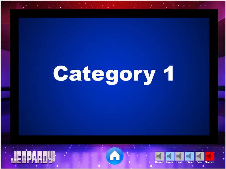 Blank Customizable Jeopardy Game – Powerpoint - Etsy