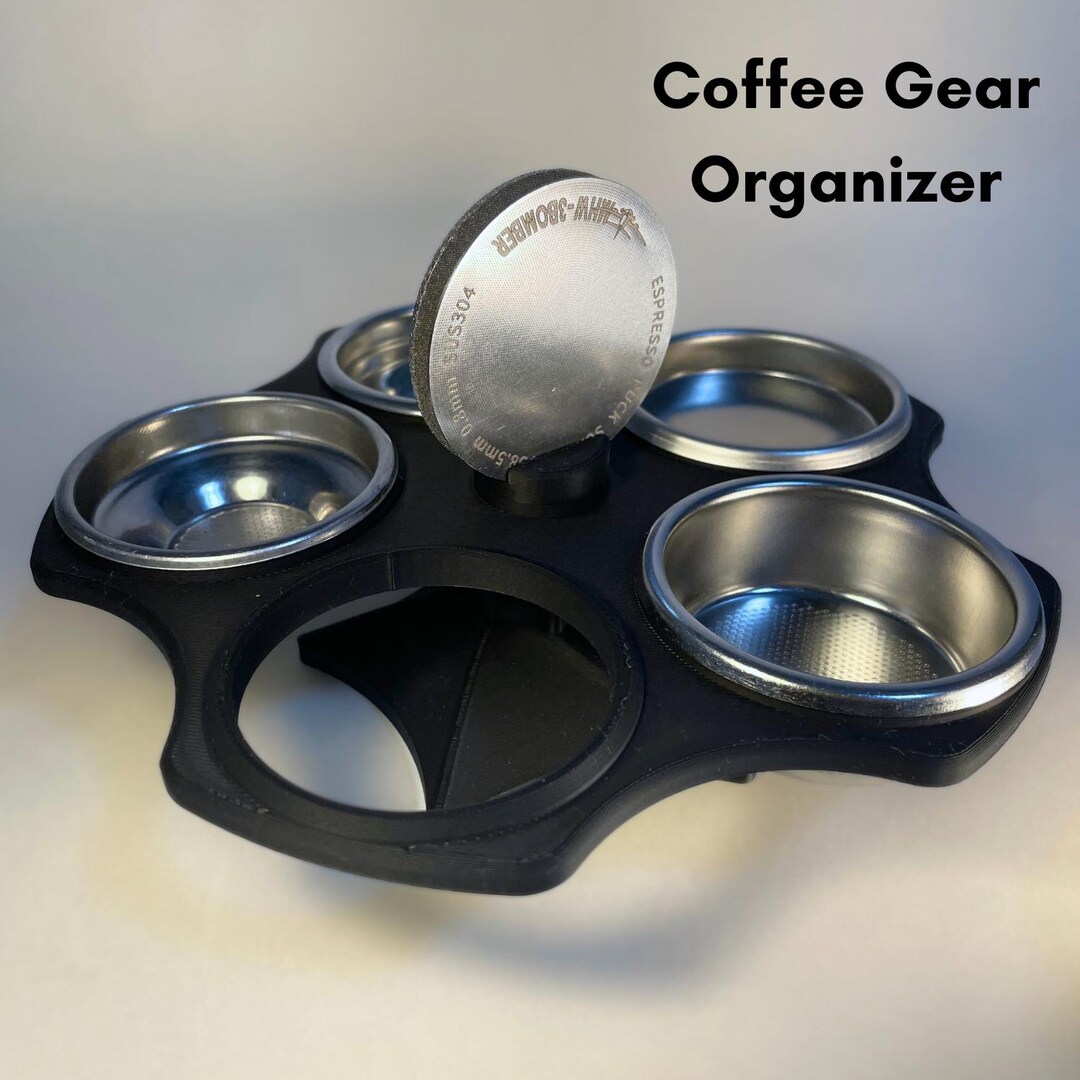 Espresso Filter Basket Organizer, Puck Screen Organizer, 58mm, 3D ...