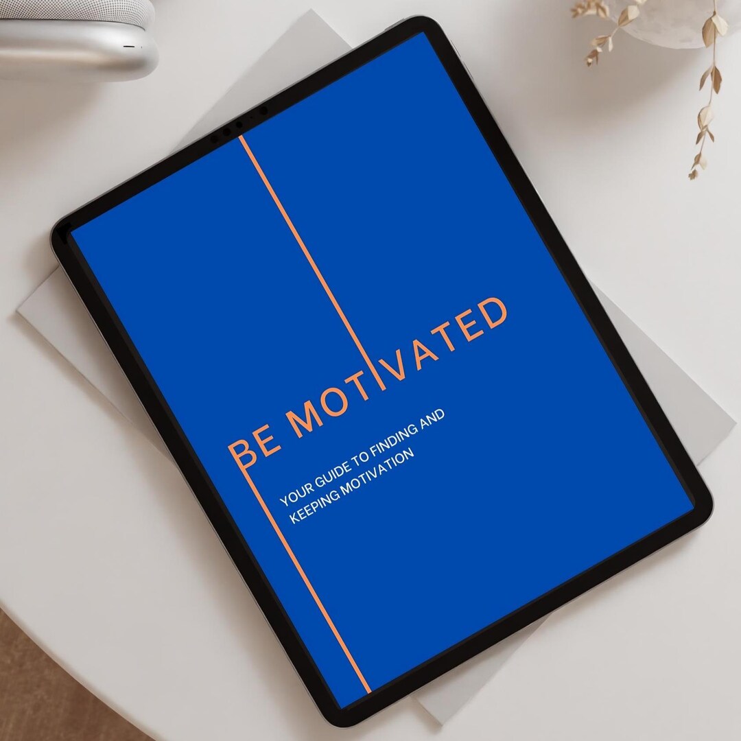 Be Motivated – Printable Motivation Guide PDF | Self-development ...