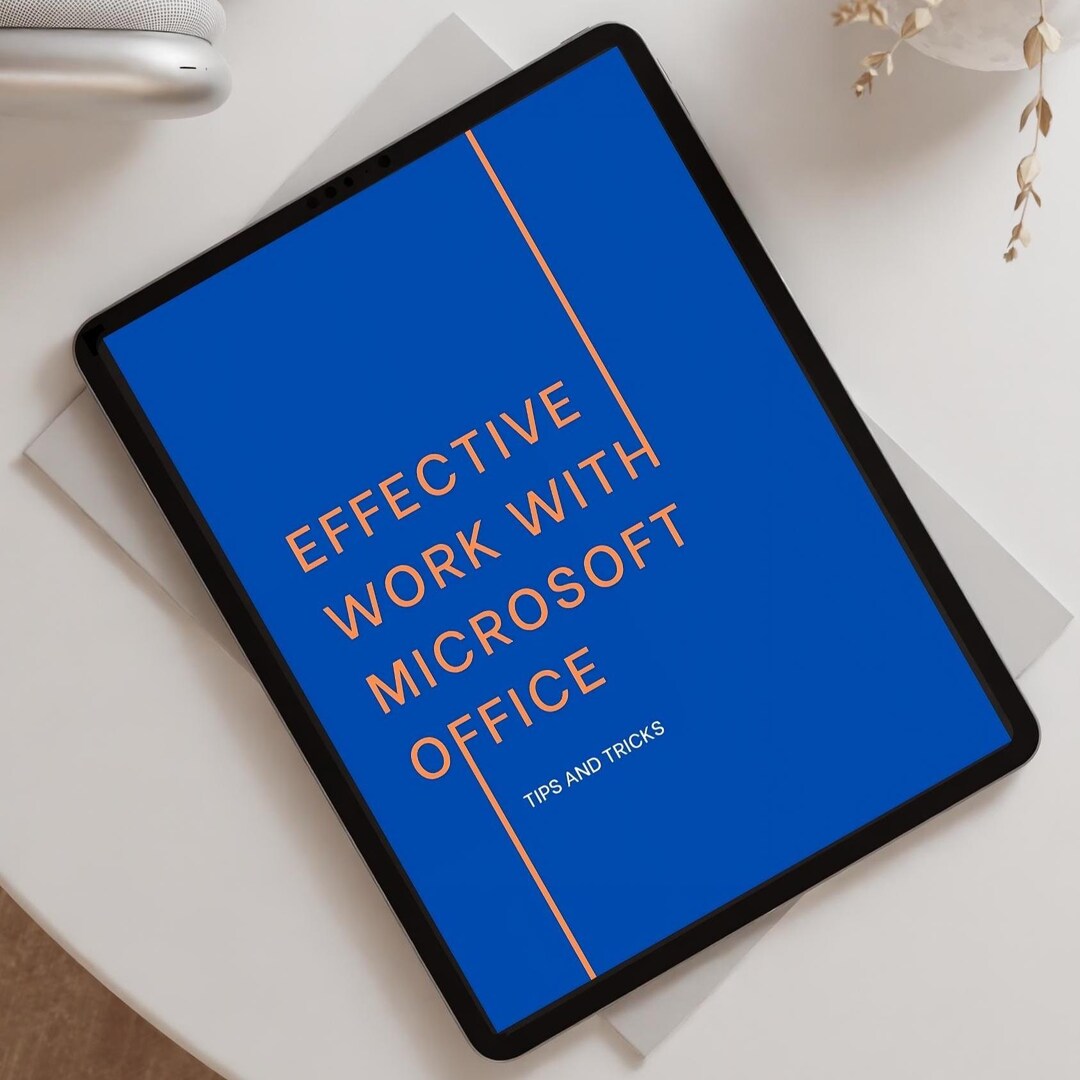 Microsoft Office Essentials PDF Guide | Digital Download | Tips for ...