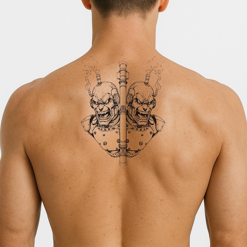 Steampunk Zodiac Tattoo Flash Pack, Mechanical Zodiac Signs Tattoo ...