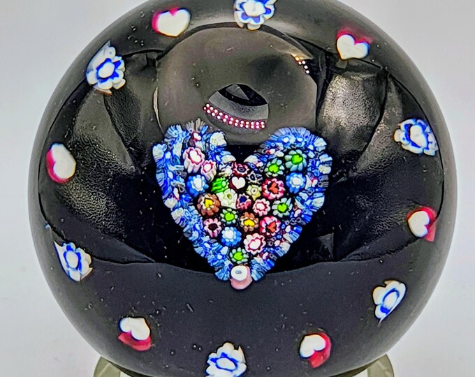 Rare and Beautiful Glass Caithness Limited Edition Paperweight 'heart ...