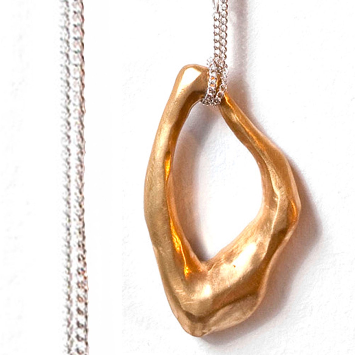 Gold Wing Shape Necklace - Etsy