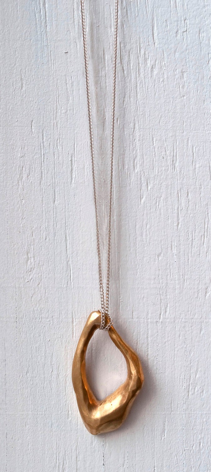 Gold Wing Shape Necklace - Etsy