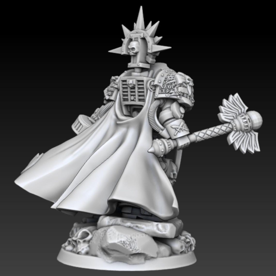 Silver Wardens Chaplain V2 - Etsy