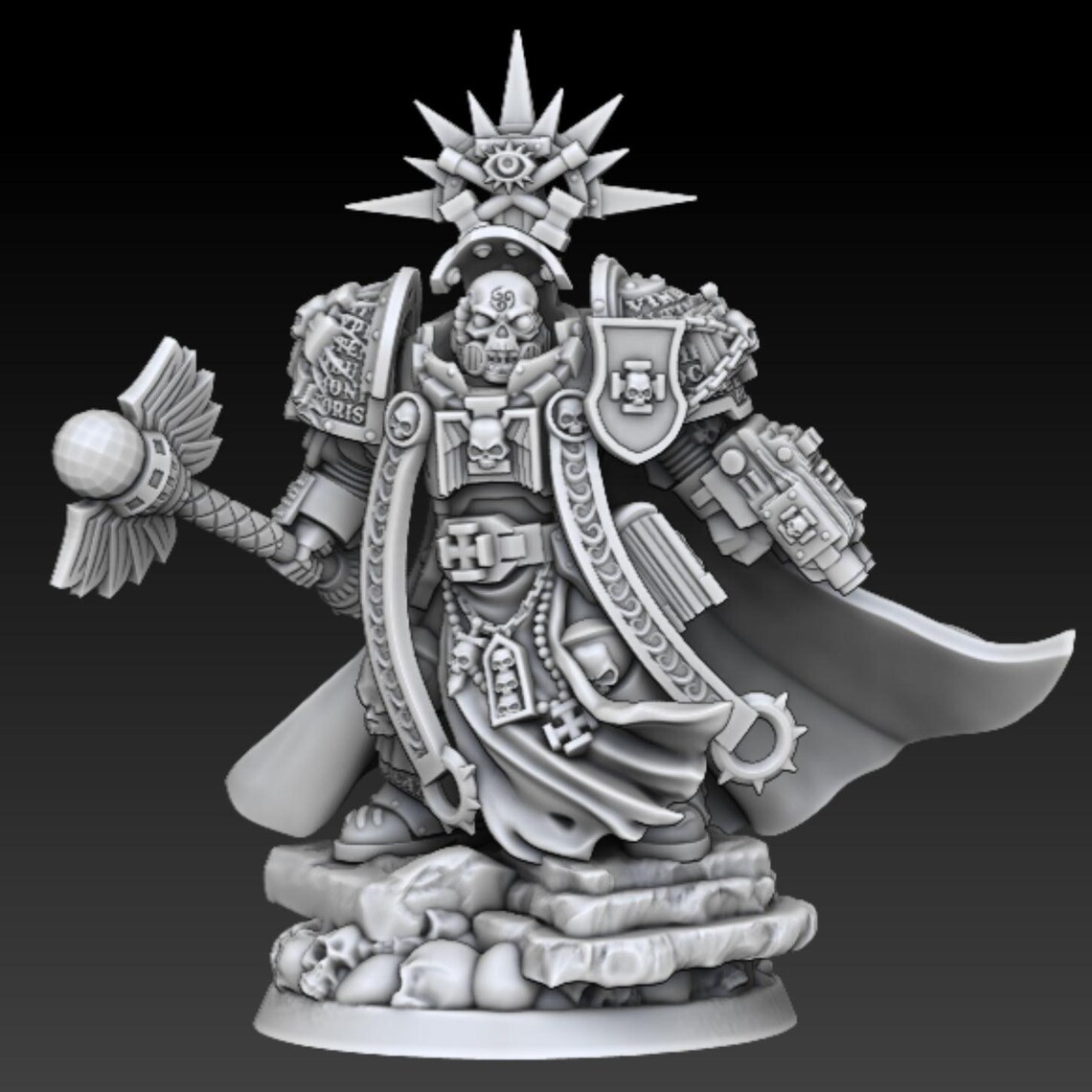 Silver Wardens Chaplain V2 - Etsy