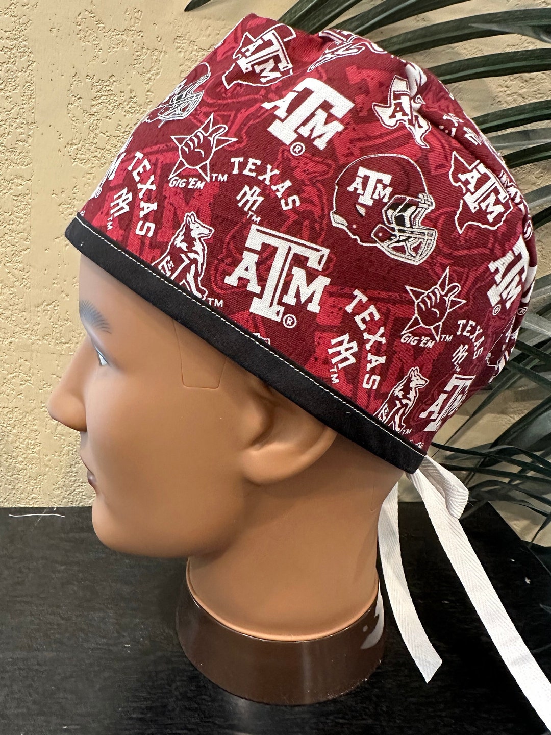 TX A&M Aggies Scrub Cap - 2 Sizes - Button Option (A-101) - Etsy