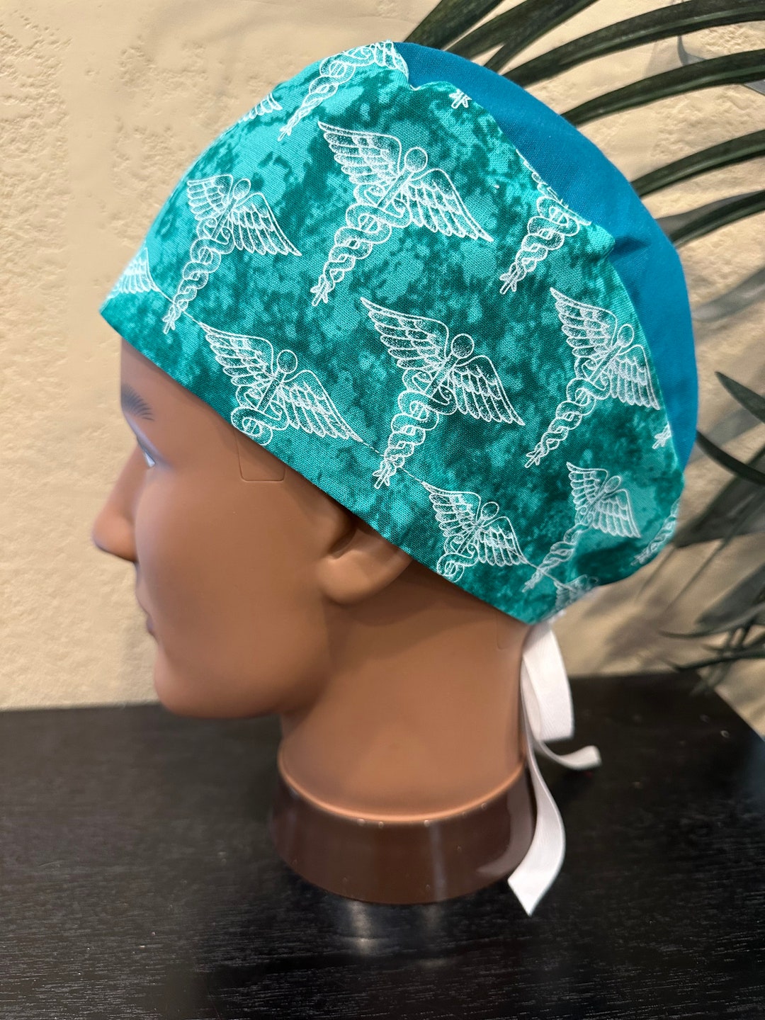 Medical Symbol Unisex Scrub Cap Button Option ready to - Etsy