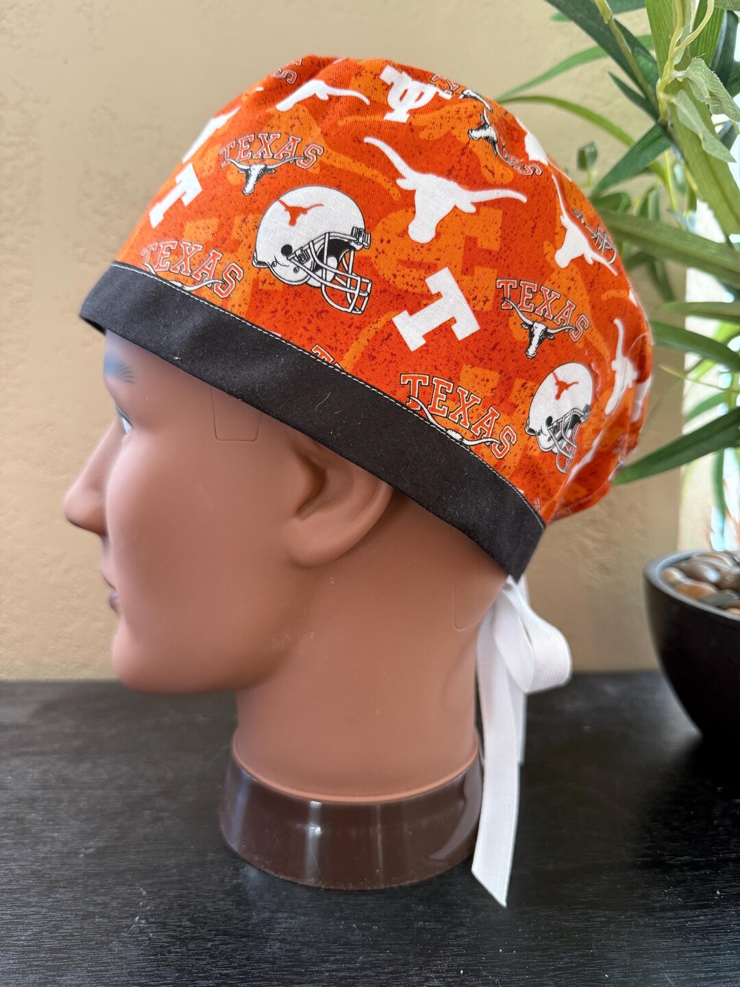 TX Longhorns Scrub Cap - 2 Sizes, Button Option (D-101) - Etsy