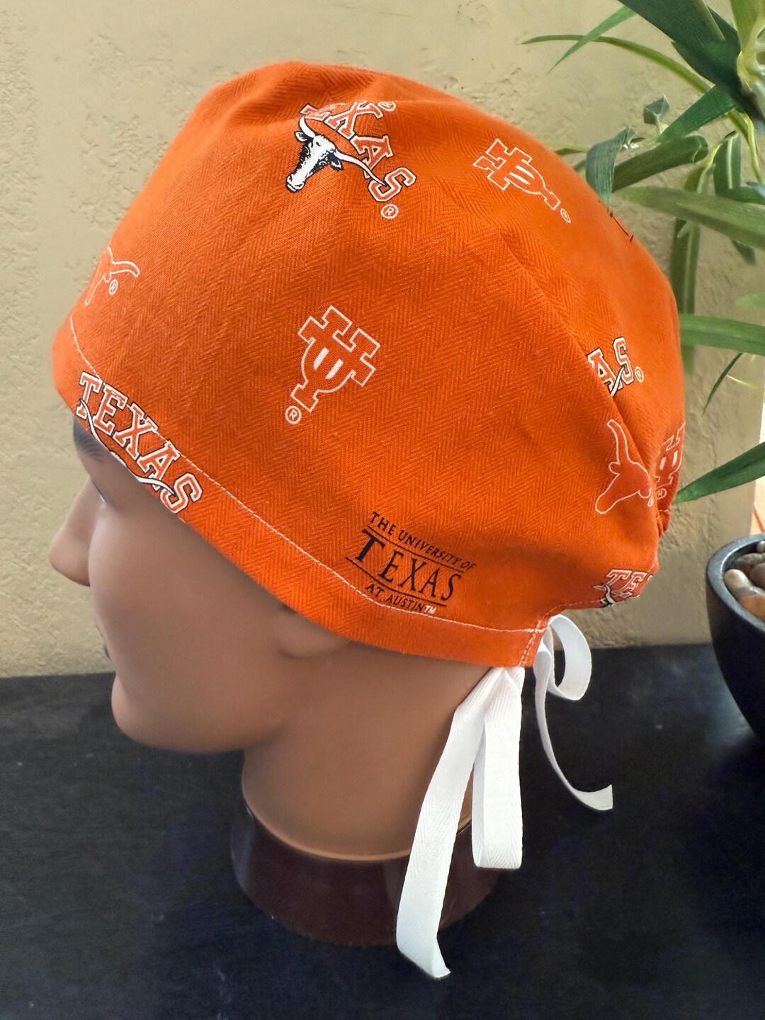 TX Longhorns Scrub Cap - 2 Sizes, Button Option (D-101) - Etsy