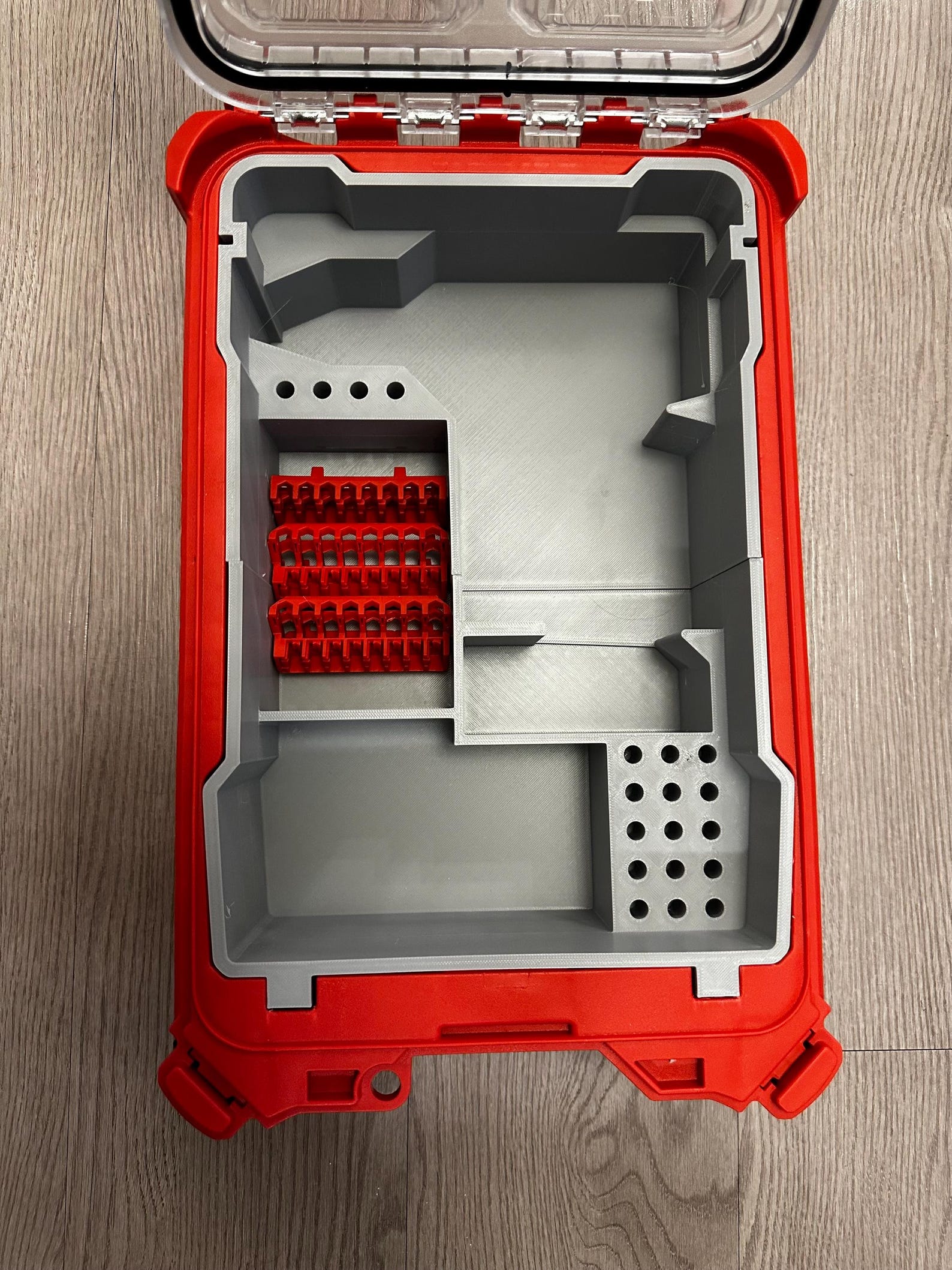 Milwaukee M18 Fuel Hammer Drill PACKOUT Insert W/ Bit Storage - Etsy