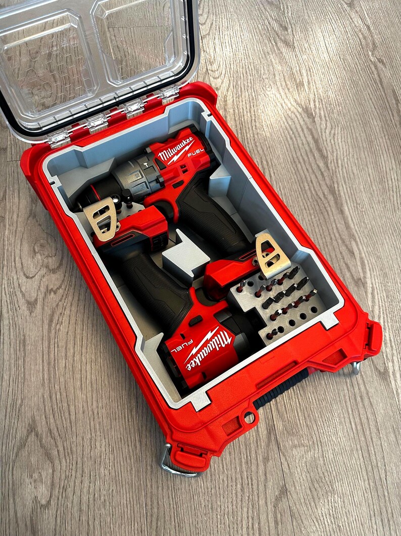 Milwaukee M18 Fuel Drill / Driver Combo PACKOUT Insert - Etsy