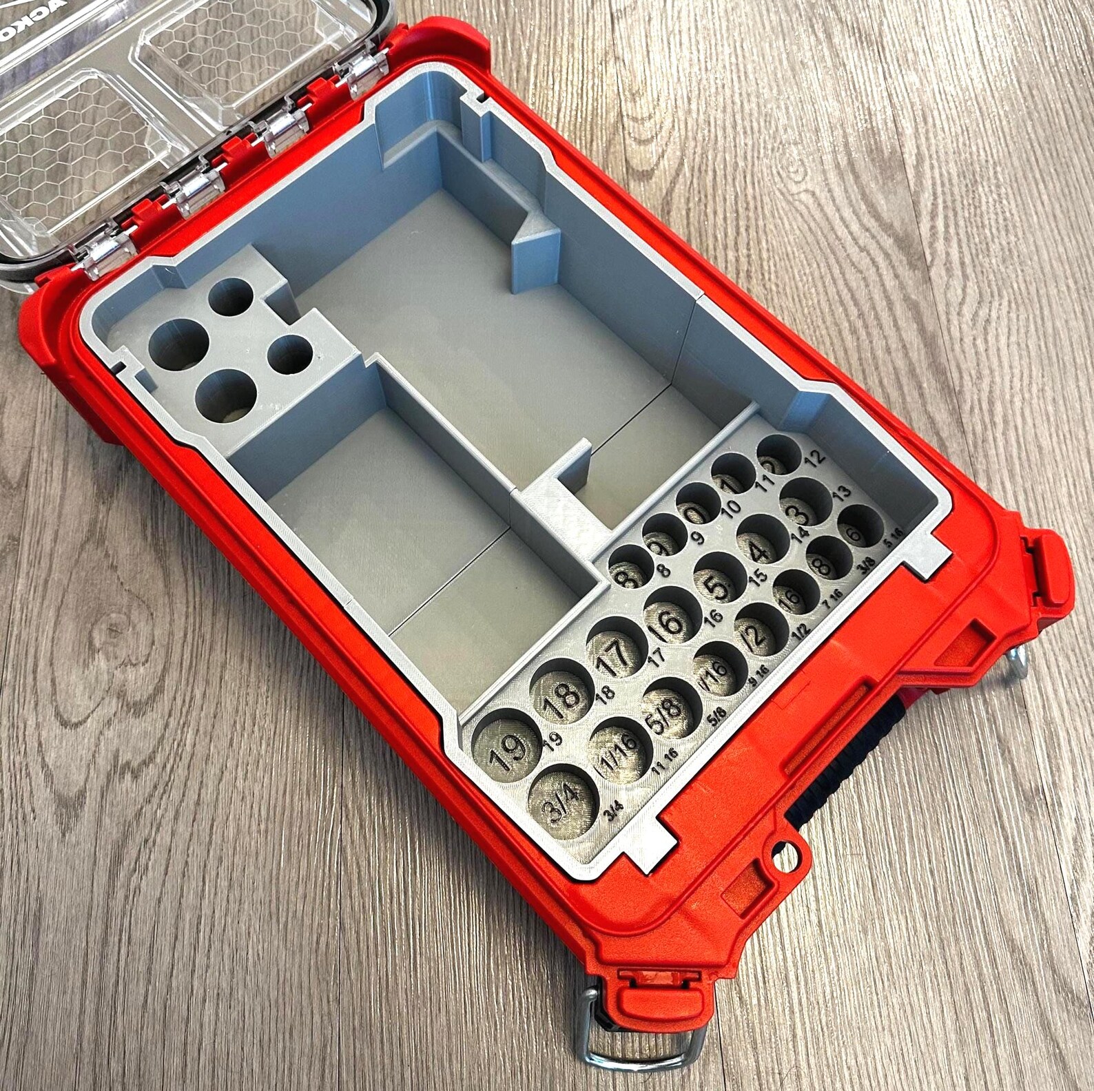 Milwaukee M18 3/8" Compact Impact PACKOUT Insert W/ Socket Organizer - Etsy