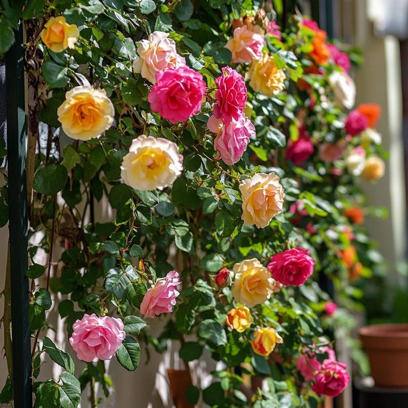 Growing Roses in Planters - Etsy