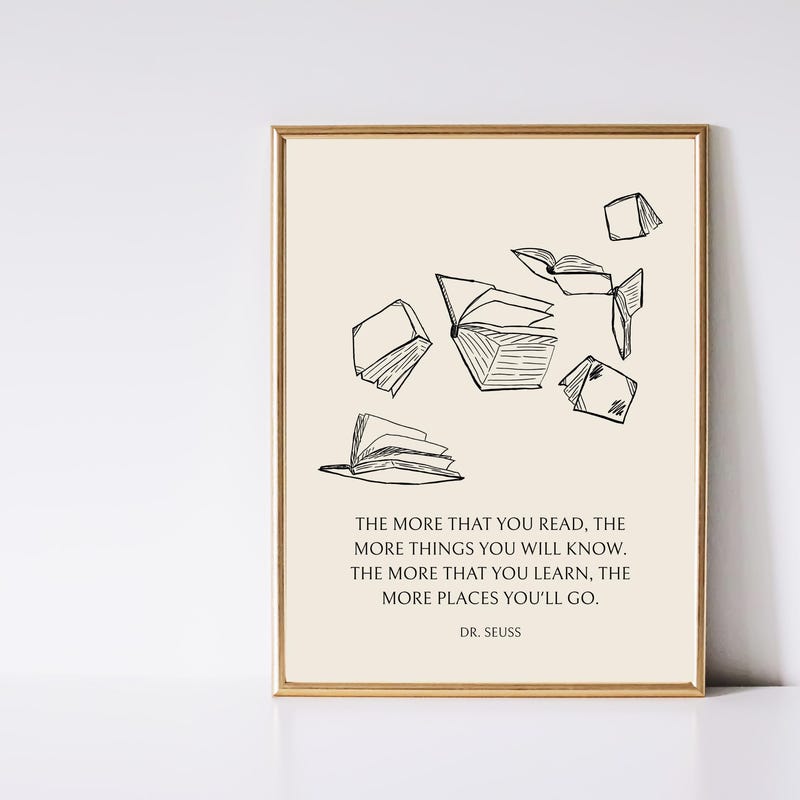 Dr Seuss Poster - Etsy