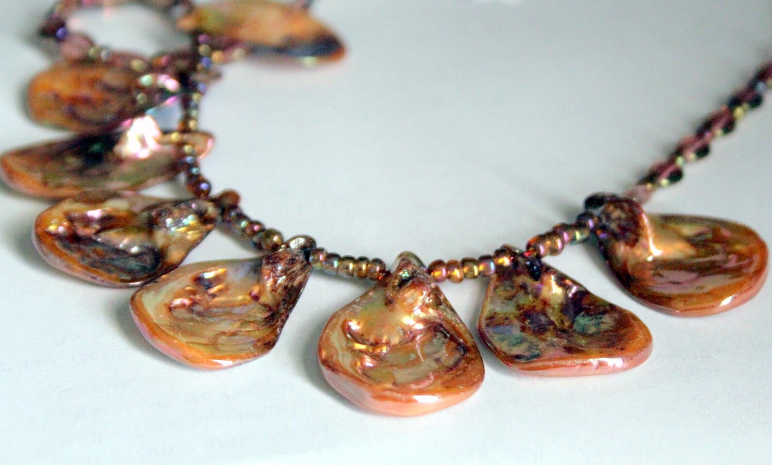 Shell Necklace in Three Color Varieties - Etsy