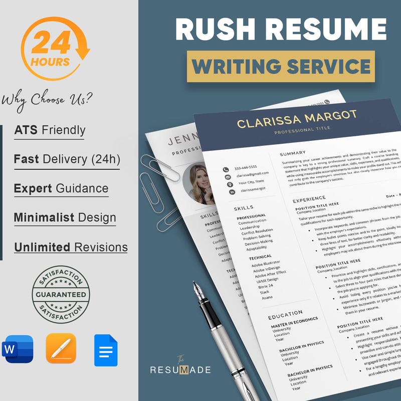 Cv Writer Services - Etsy
