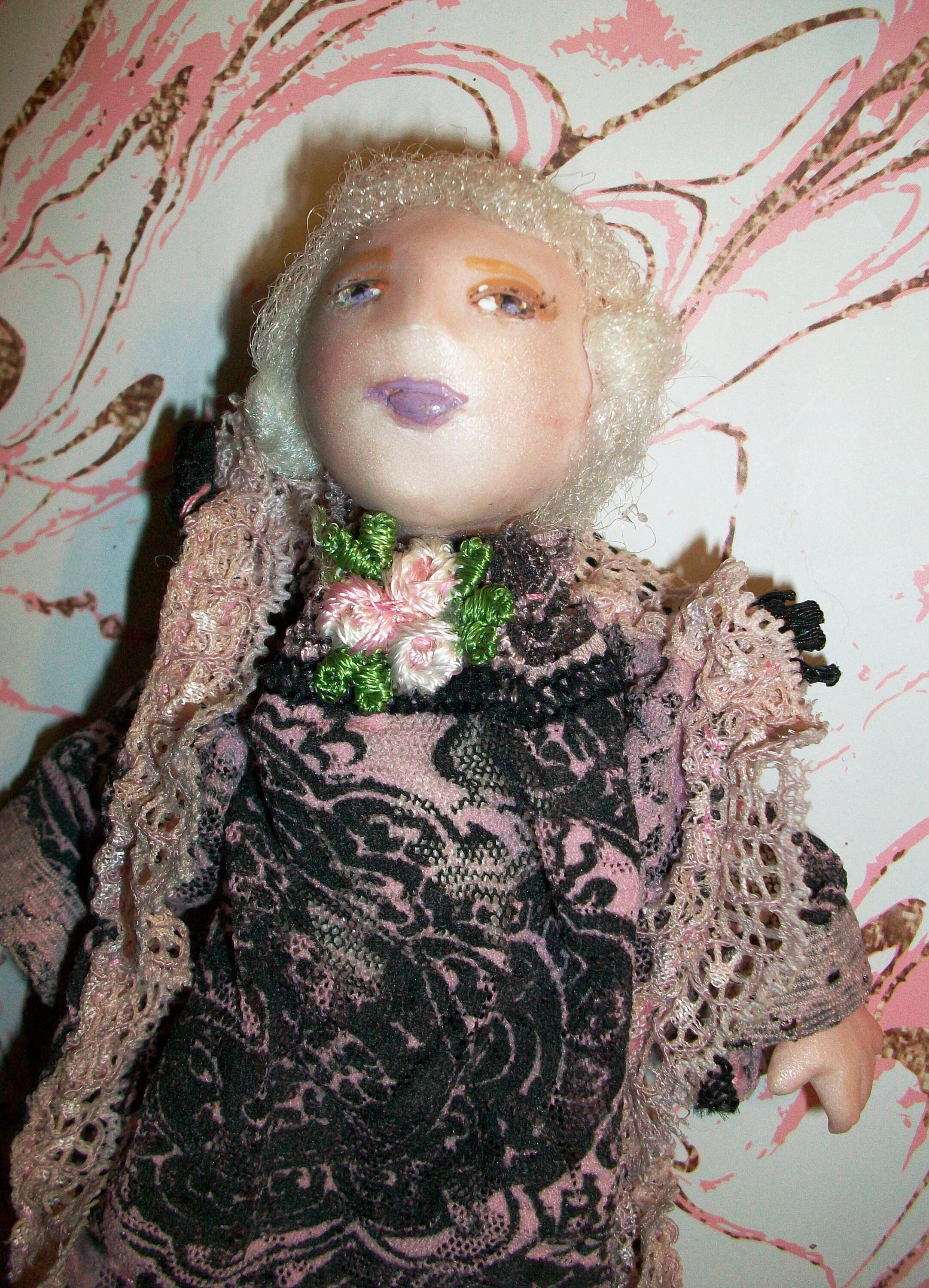 Dolls & Miniatures Art Dolls handmade Pinky Lacey ooak doll Art ...
