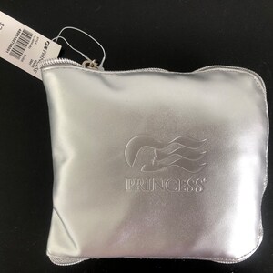 New NWT Princess Cruises Ruby Ship White Canvas Folding Eco Tote Bag ...