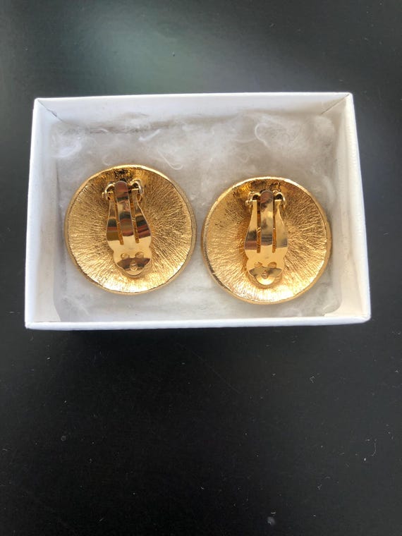 Vintage Ameril signed marked circular circle discs la… - Gem