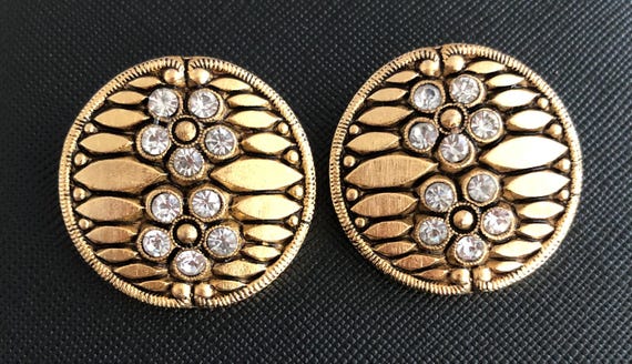 Vintage Ameril signed marked circular circle discs la… - Gem