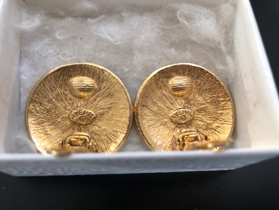 Vintage Ameril signed marked circular circle discs la… - Gem