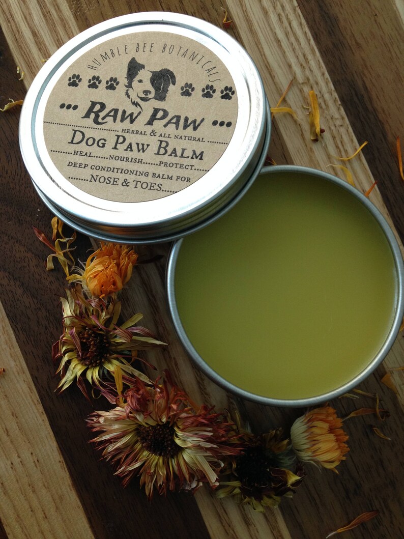 Raw Paw - Dog Paw Balm - Herbal and All Natural - Etsy