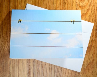Peekaboo Note Card - Etsy