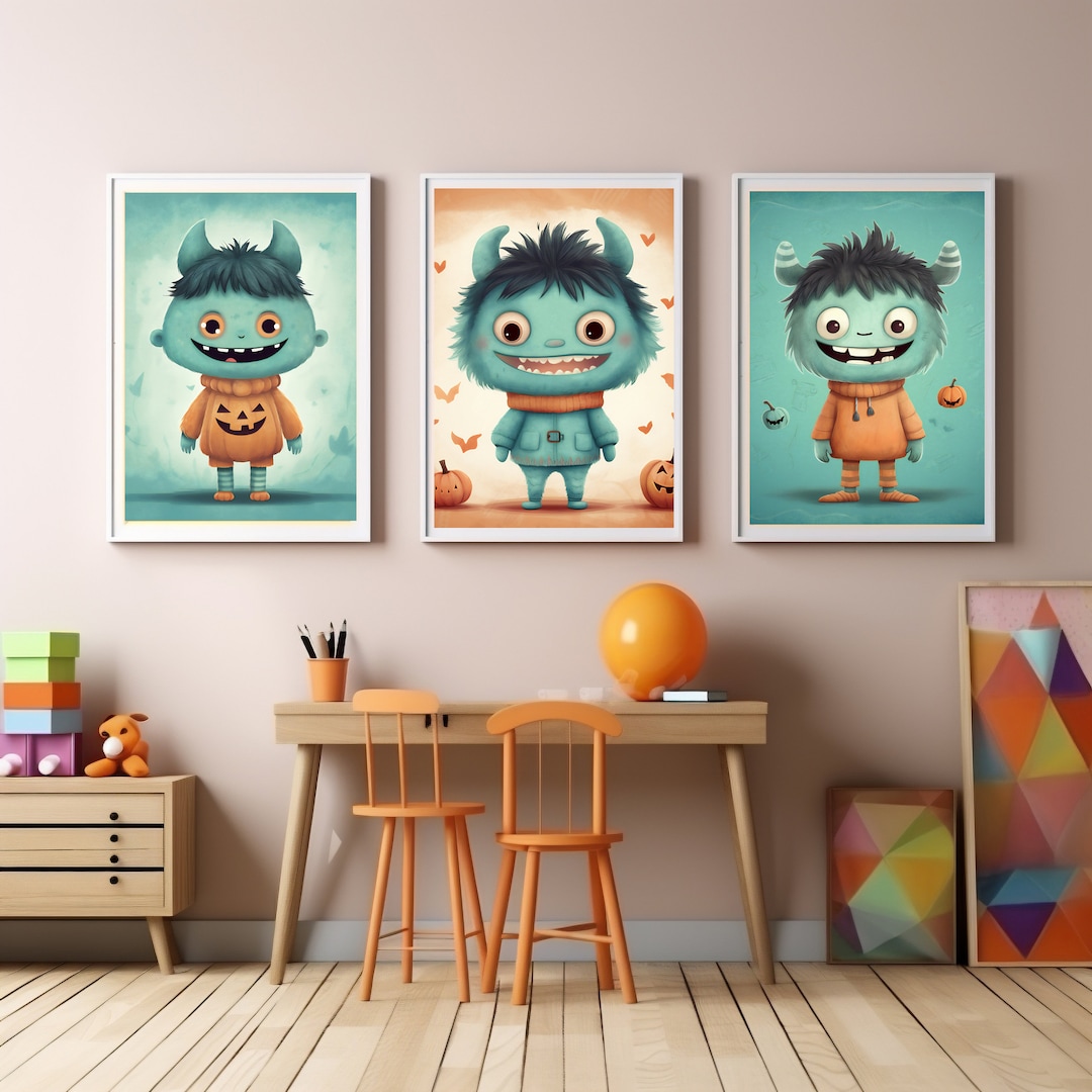 Child Monsters Digital Art Print, Digital Download, Printables, Poster ...