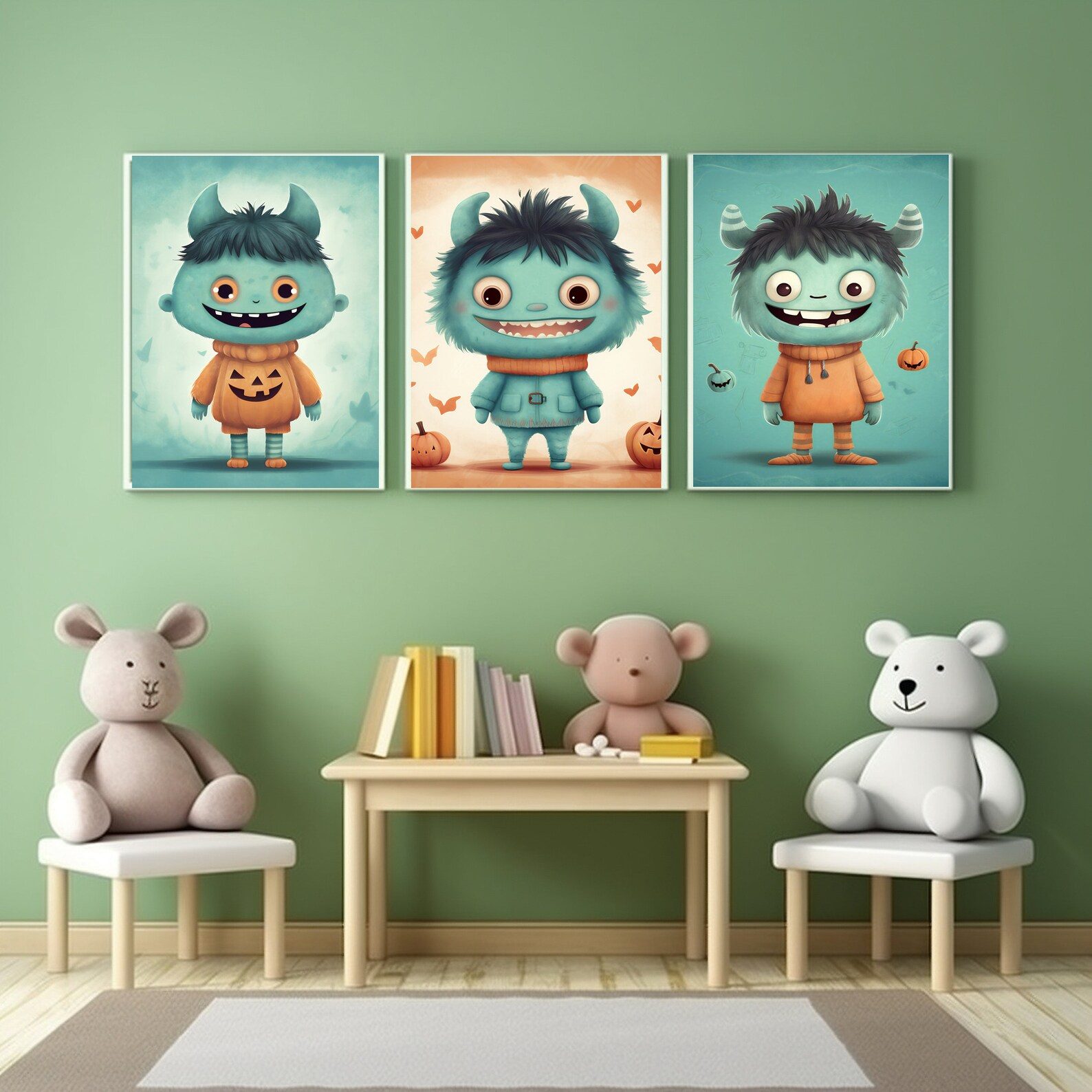 Child Monsters Digital Art Print, Digital Download, Printables, Poster ...