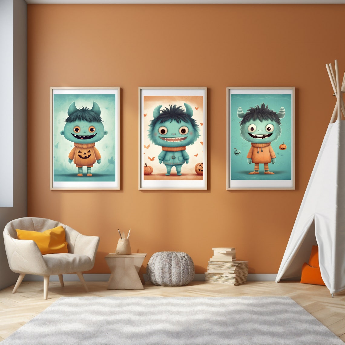 Child Monsters Digital Art Print, Digital Download, Printables, Poster ...