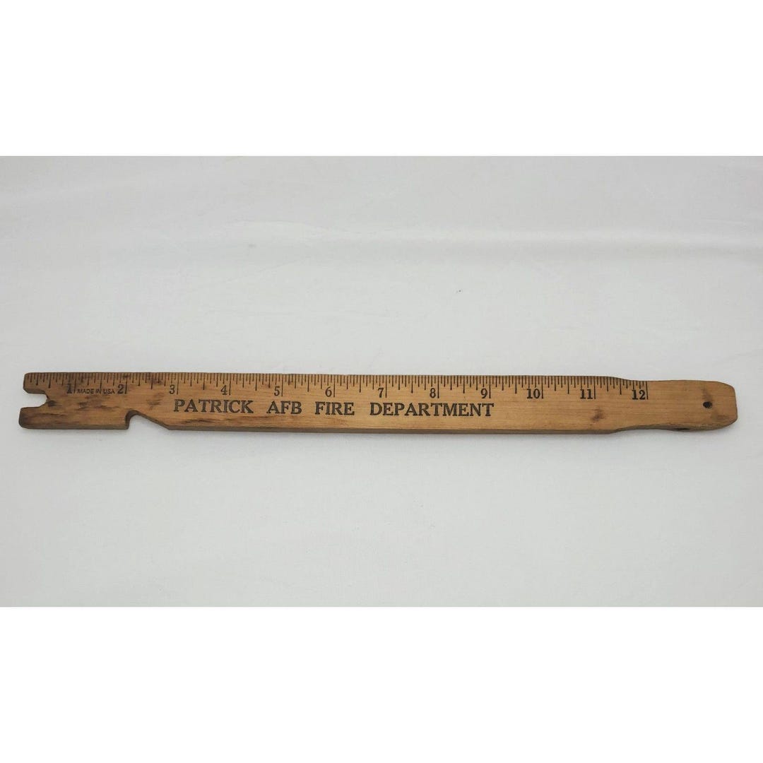 Patrick AFB Fire Dept Advertising Push & Pull Vintage the Oven Stick ...