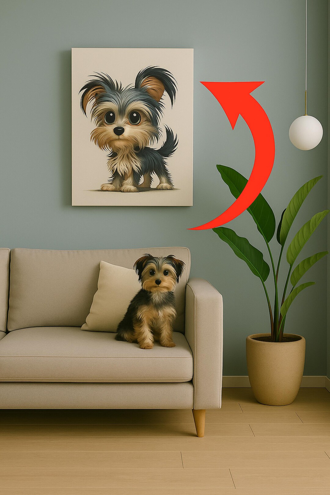 Custom Cartoon Dog Portrait – Disney-inspired Digital Pet Art From ...