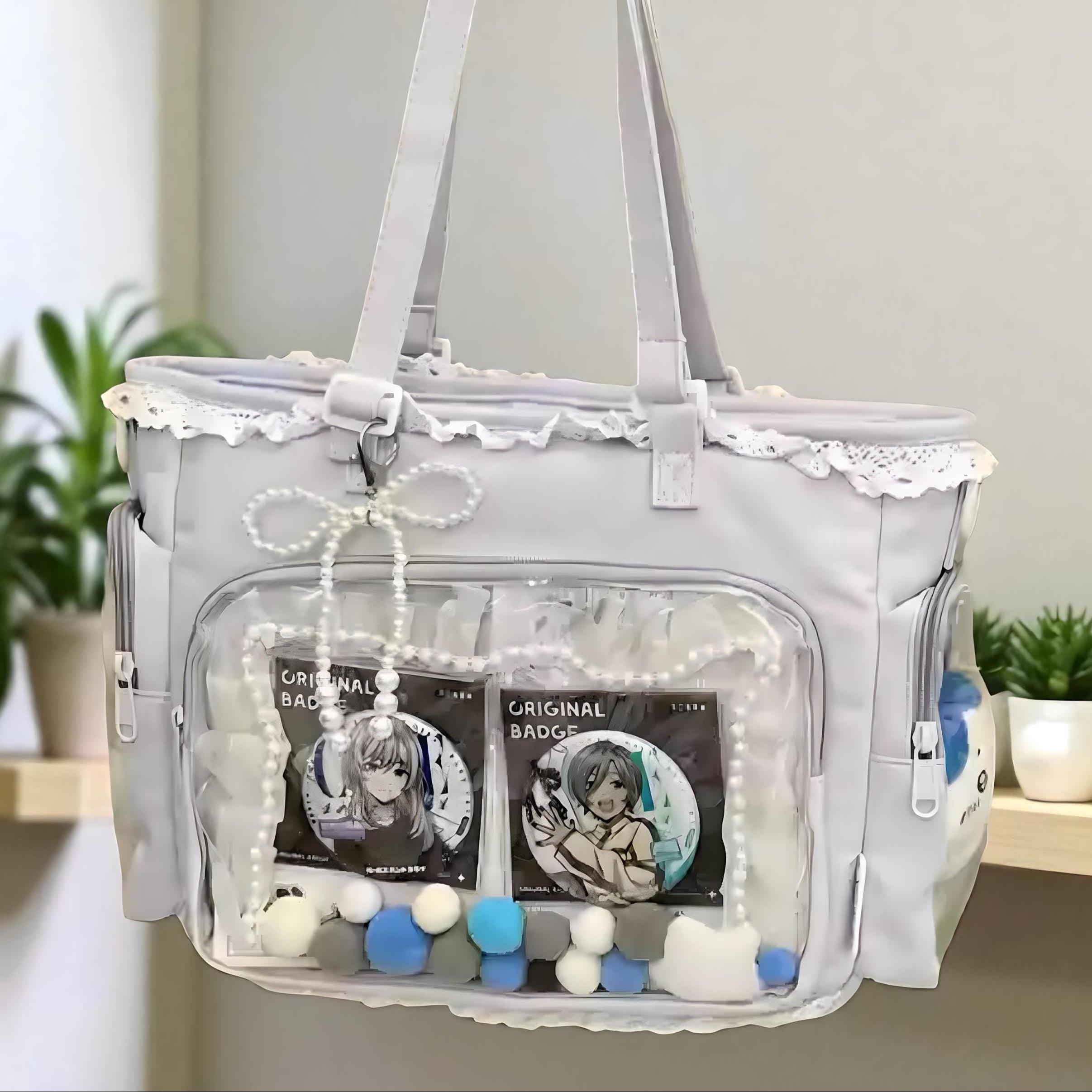 Ita Multicolored Bag With Insert, Anime Shoulder Bag, Window Bag for ...