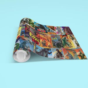Vintage Godzilla Wrapping Paper – Retro Kaiju Gift Wrap for Birthdays ...